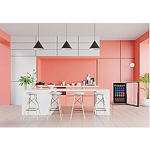 FRIGIDAIRE EFMIS9000-AMZ Freestanding Beverage Center Fridge-Fits 25 Bottles OR 88 Cans, Black