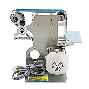 ONENUSYON Grinding Machine Belt Sander 0.55 KW 110V 6000 r/min 3Nm Torque for Wood Metal