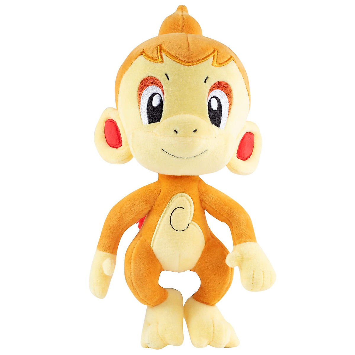 Pokémon 8" Chimchar Plush - Officially Licensed - Quality & Soft Fire Type Pokemon Stuffed Animal Toy - Scarlet & Violet - Great Gift for Kids, Boys, Girls & Fans of Pokemon