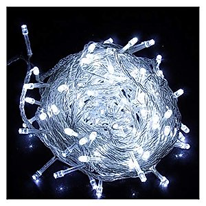 LIUPENGWEI Solar Lights Outdoor, 100LED~500LED Solar Garden Lights, 12M~52M Copper Wire Solar String Lights, Waterproof for Halloween, Christmas, Tree, Garden, Home, Wedding, Party Garden Ghost Light