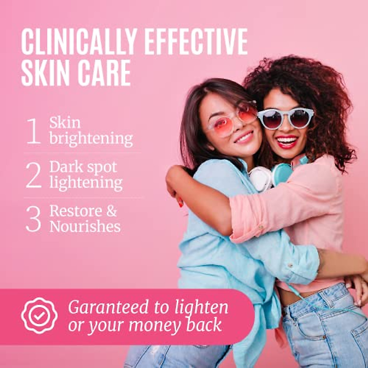 Dark Spot Corrector, Dark Spot Remover for Face, Melasma and Hyperpigmentation Treatment, Dark Spot Serum, Age Spot Remover, with Tyrostat, Kojic Acid, Alpha Arbutin, Mulberry Extract, Lactic Acid 1oz