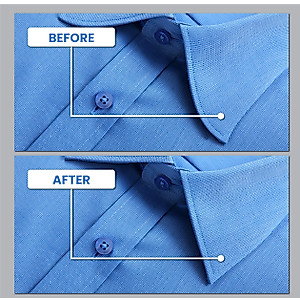 200 Plastic Collar Stays For Men Dress Shirts 2.5 inch