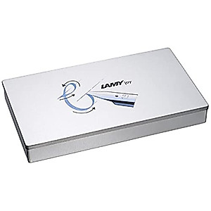 Lamy L11SET Calligraphy Set, Joy, Silver Black Clip, 0.04, 0.06, 0.07 inches (1.1, 1.5, 1.9 mm), Genuine Import