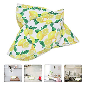 Luxshiny Kitchen Mittens 2pcs Microwave Bowl Hugger Hot Bowl Holder Oven Plate Huggers Potholders Hot Pads Trivets Mat Food Warmer for Soup Bowl Cozy Bowl Kitchen Pots