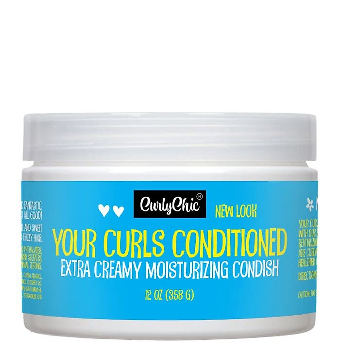 CURLYCHIC Your Curls Conditioned Creamy Leave In Conditioner, 11.5 Ounce