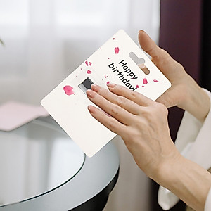 COHEALI 30pcs Lip Balm Pouches Plastic Money Card Holder Clear Lipstick Holder Clear Plastic Domes for Card DIY Crafts with Double Side Tape