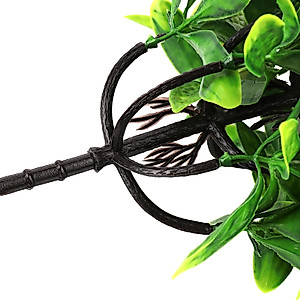 Comanlai 9.65 inch Artificial Mini Potted Plants, Artificial Fruit Lemon Tree Bonsai Fake Greenery White Plastic Pot, Potted Plants Kumquat for Home Table Desk Office Balcony Garden Decor