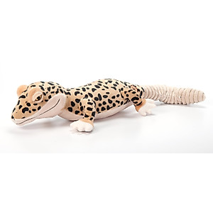 The Petting Zoo Leopard Gecko Stuffed Animal, Gifts for Kids, Wild Onez Zoo Animals, Leopard Gecko Plush Toy 24 inches