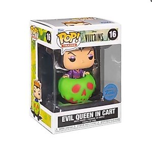 Funko POP! Disney Villains Train Evil Queen in Apple Cart Exclusive