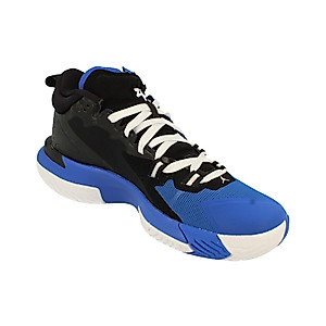 Nike Air Jordan Zion 1 Mens Basketball Trainers DA3130 Sneakers Shoes (UK 10 US 11 EU 45, Black White Hyper Royal 004)