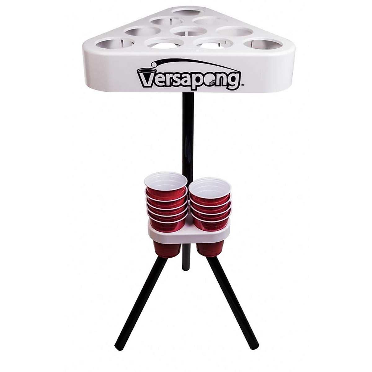 Portable Beer Pong Table/Tailgate Game with Backpack Carry Case and Balls
