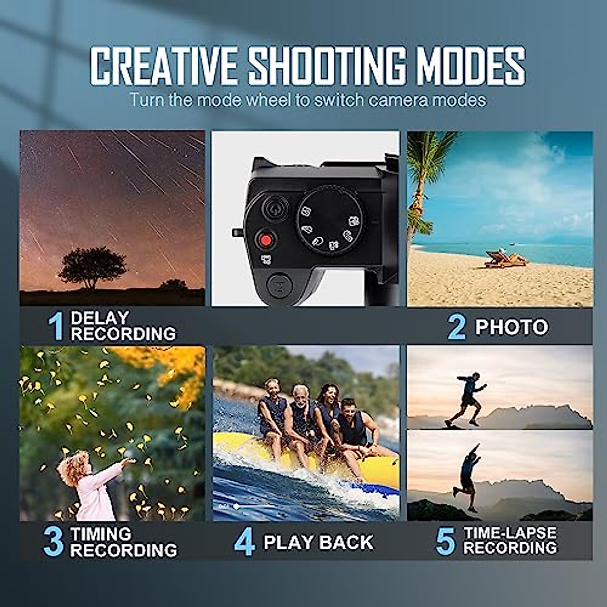 ATPLOES 4k Digital Cameras for Photography, Video/Vlogging Camera for YouTube with WiFi & App Control, Travel Camera with 32GB TF Card & 2 Batteries,Compact Camera,Great Gift Choice