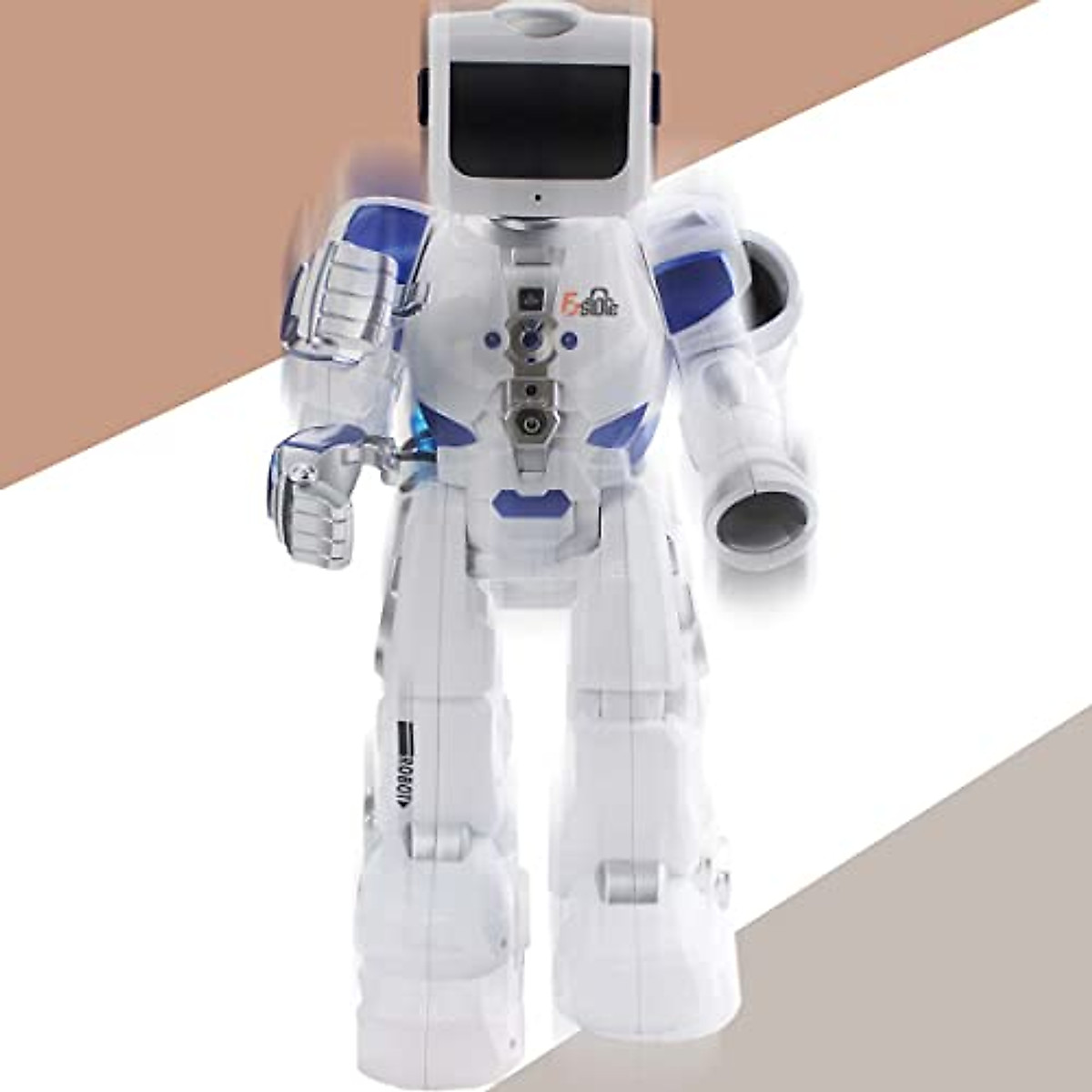 Fistone RC Robot War Warrior Remote Control Smart Robots Hydro Electric Hybrid Intelligent Interactive Action Figure Early Education Kids Toy with Dancing Singing