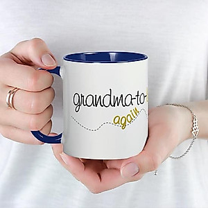 CafePress Grandma To Bee Again Mug Ceramic Coffee Mug, Tea Cup 11 oz