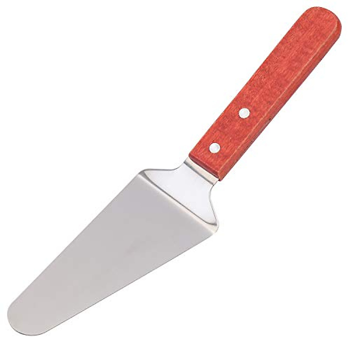 Tosnail 12 Pack Stainless Steel Pie Server Pizza Spatula Cake Cutter Slicer with Wooden Handle