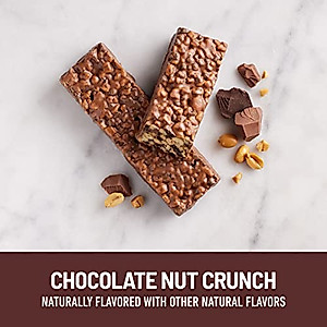 SlimFast Intermittent Fasting- Complete Meal Protein Bars, Chocolate Nut Crunch, 5 Bars (Pack of 1)