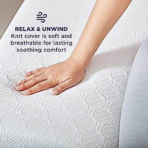 Sleep Innovations Shiloh 12 Inch Memory Foam Mattress with Ventilated Suretemp Foam for Breathability, Queen Size, Bed in a Box, Medium Firm Support