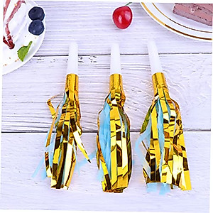 TOGEVAL 12pcs Musical Gifts Stocking Stuffer Musical Toys New Years Noise Makers 2022 New Years Decorations Birthday Party Whistles Kazoo Blow The Trumpet Filler Kids Whistle Party Toys