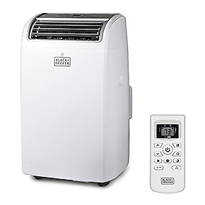 BLACK+DECKER Air Conditioner, 12,000 BTU Air Conditioner, White & Air Conditioner, 14,000 BTU Air Conditioner Portable for Room up to 700 Sq. Ft. with Remote Control, White