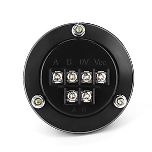 6 Terminal Manual Pulse Encoder,IP54 Aviation Aluminum Rotary Knob Encoder ,100 Stop Positions CNC Mill Router Control System Electronic Hand Wheel