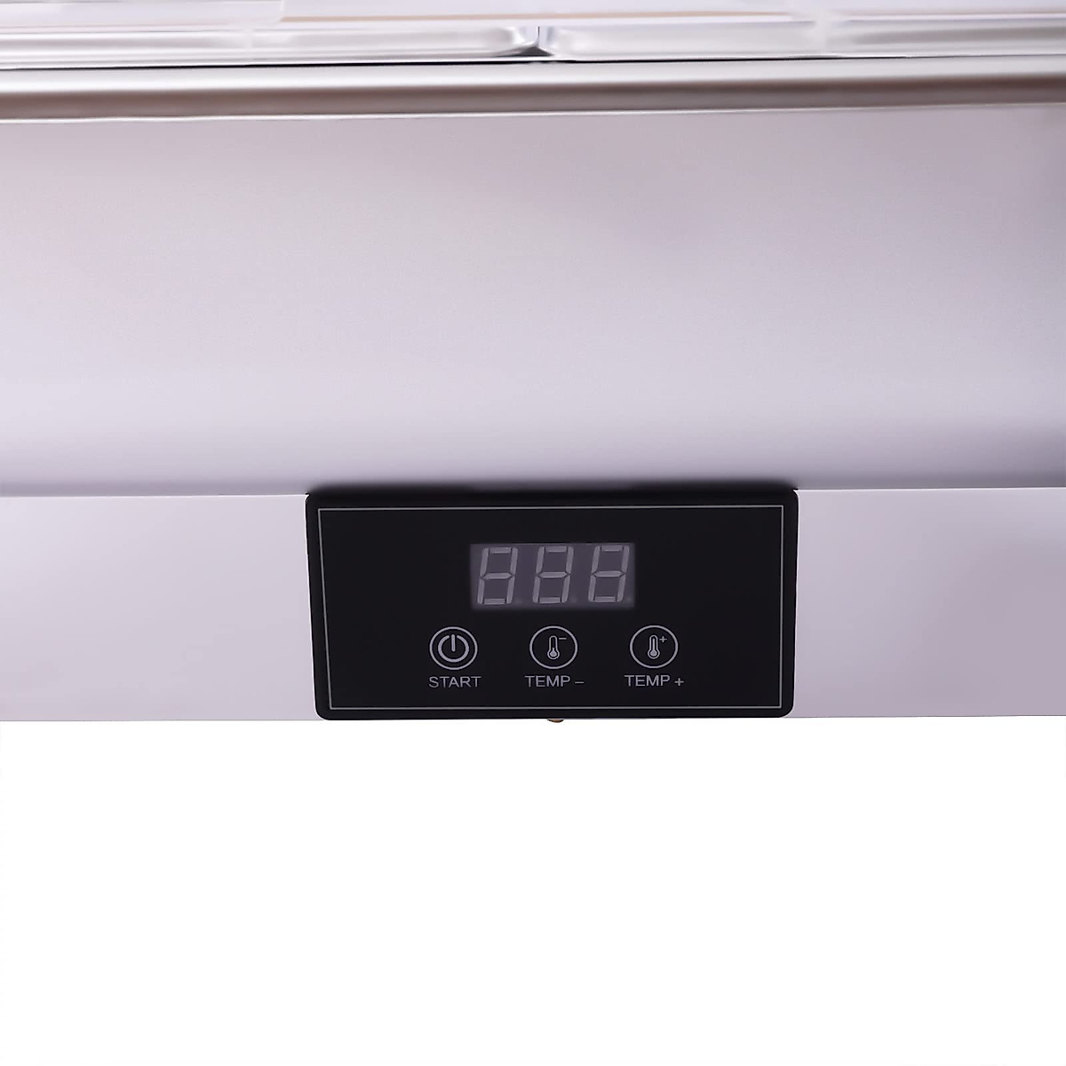 Chafing Dish Buffet Set Two Food Trays, Electric Chafing Dish with Roll-Open Lid Temperature Adjustable, Chafing Server Set Chafer for Parties, Catering Events, Restaurants