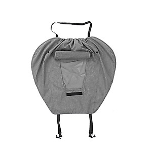 Universal Baby Stroller Sun Shade with Window Elastic Pushchair Sun Shade Canopy Prams Sunshade with Viewing Window Waterproof UV Protection Sun Cover for Baby Car Seat,Buggies,Portable Crib UPF50+