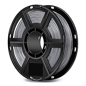 FLASHFORGE D-Series Metal Filled 3D Printer Filament, 1.75mm (Aluminum), 0.5kg Spool (1.1lbs), Guaranteed Fresh, Dimensional Accuracy +/- 0.02mm, Tangle-Free, Fits Most FDM Printers [Risk-Free]