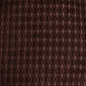 Sweet Home Collection Chair Cushion Crushed Memory Foam Pads Premium Slip Non Skid Microdot Rubber Back Tufted 16" x 16" x 3.25" Thick Seat Cover, 6 Count (Pack of 1), Chocolate Brown