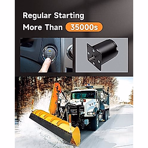 OCPTY Starter 10711N Fit for Meyer Plow Motors All Models All Salt Spreader HM02223 10711N