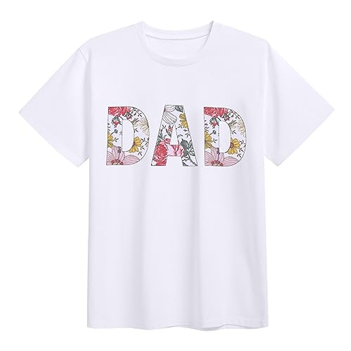 Mommy and Me Robe and Swaddle Set Floral Maternity and Baby Matching Hospital Labor Delivery Swaddling Wrap Blanket T-Shirt with Headband Hat for Mom Girls Boys Family Outfit Colourful Flower Daddy L