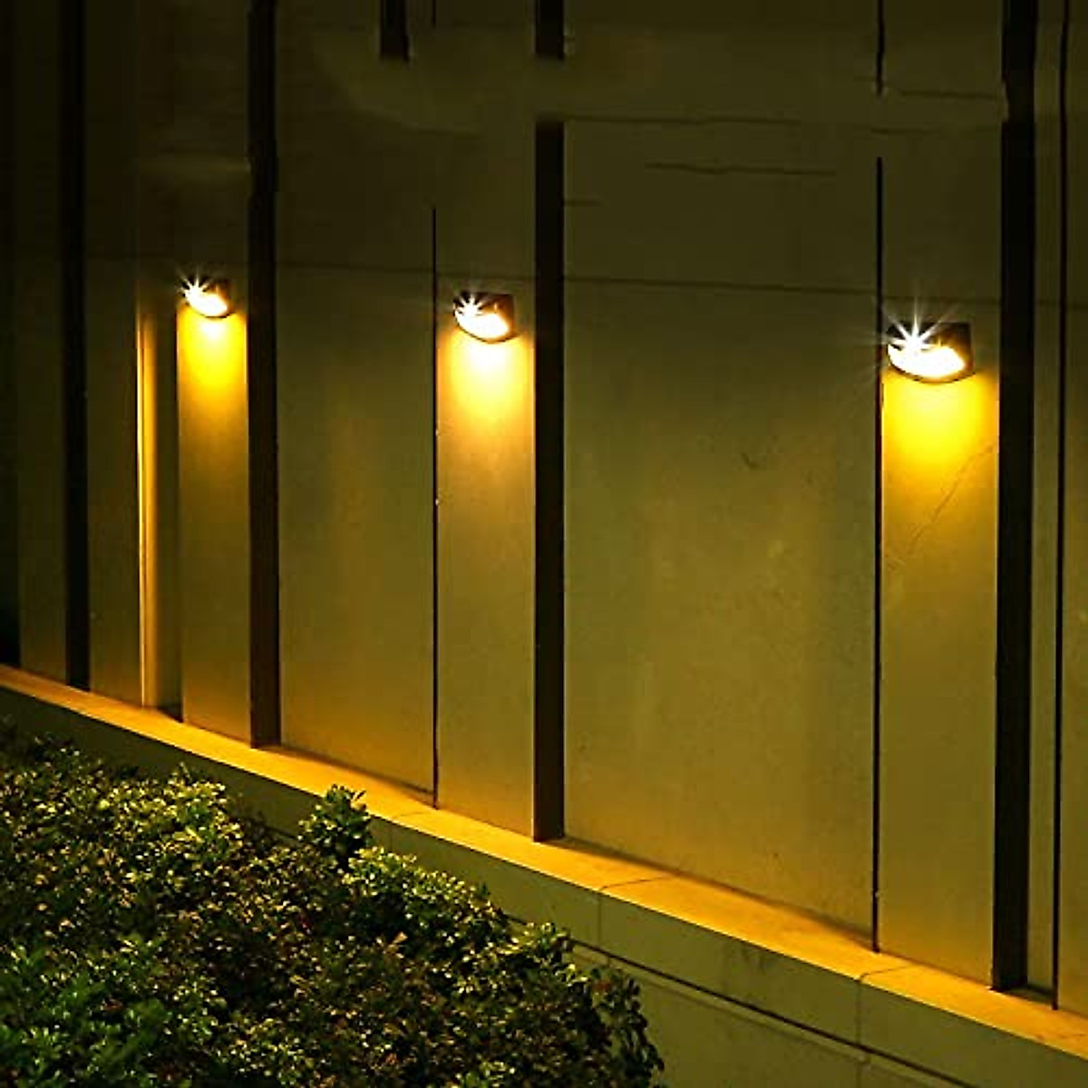 Solar Lights Outdoor Solar Wall Light Home Outdoor Garden Retro Decorative Wall Waterproof Solar Wall Lamp Solar Motion Sensor Lights Wide Angle Security for Patio, Fence, Yard, Garden, Garage, Stairw