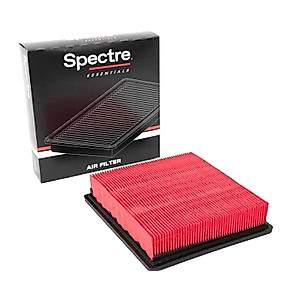 Spectre Essentials Engine Air Filter by K&N: Premium, 50-Percent Longer Life: Fits Select 2010-2021 LEXUS/DODGE/JEEP (ES350, NX300, RX350, Durango), SPA-2457
