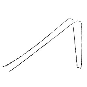 TEAFIRST 1/200 Scale Model Ship Anchor Chain Alloy 60cm Length DIY Boats Kits Accessory