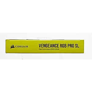 CORSAIR VENGEANCE RGB PRO SL 64GB (4x16GB) DDR4 3600 (PC4-28800) C18 1.35V - White