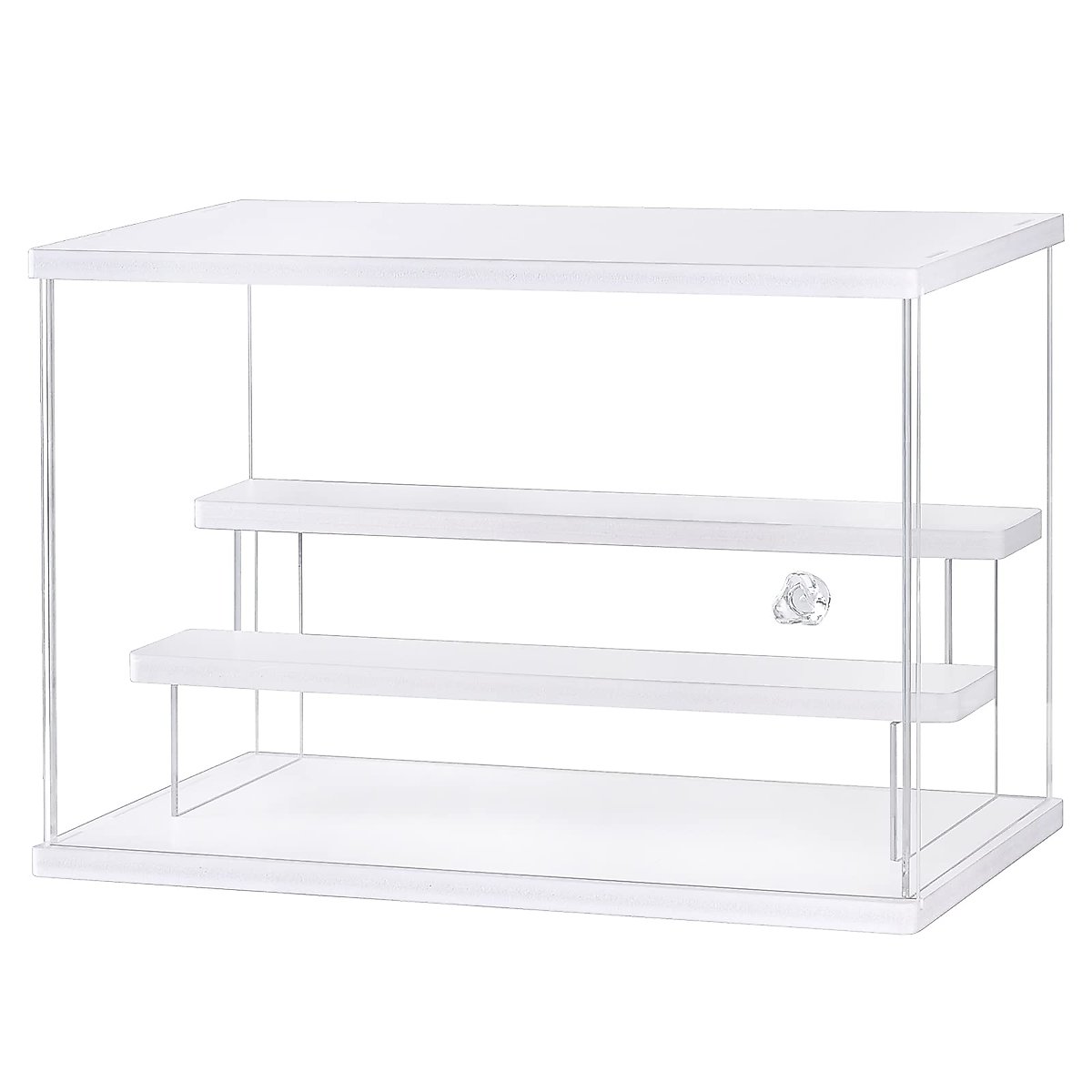 LileZbox Acrylic Display Case, Display Box, Versatile Collectibles Display Showcase for Action Figures Toys,1 Pack