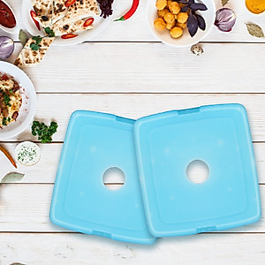 Cool Coolers Reusable ice Packs for Lunch Bags & Lunch Box - ice Packs for Cooler - MIYCOO