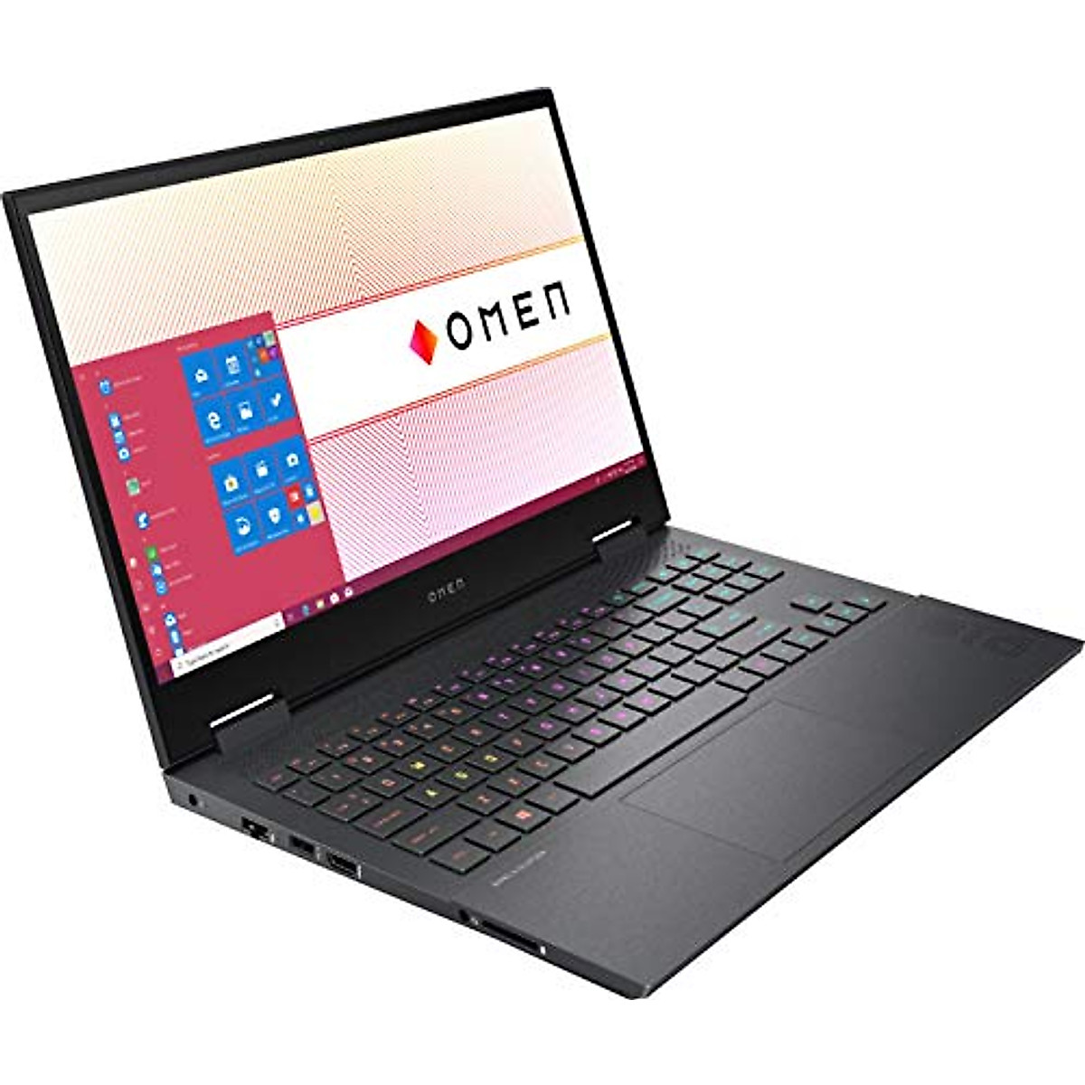 HP - OMEN Gaming 15.6" Laptop - AMD Ryzen 7 - 8GB Memory - NVIDIA GeForce GTX 1660 Ti - 512GB SSD - Mica Silver