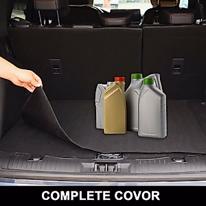 AiBOB Oil Spill Mat, 36 X 60 inches, Garage Floor Mat Under Car, Waterproof Backing Absorbent Pad Protects Floor, Durable, Reusable, Black