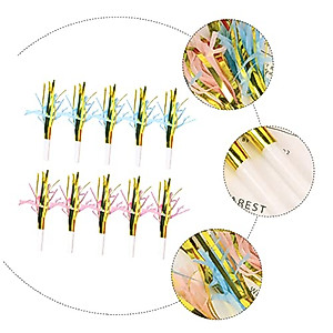 Didiseaon 20pcs Blowing Dragon Nativity Toys for Kids Toys Adults for Women Poppets for Kids Fringed Noise Makers Birthday Noisemaker Christmas Stocking Stuffer Party Noisemaker Party Prop