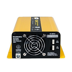 Go Power! GP-SW300-12 300-Watt Pure Sine Wave Inverter , Yellow
