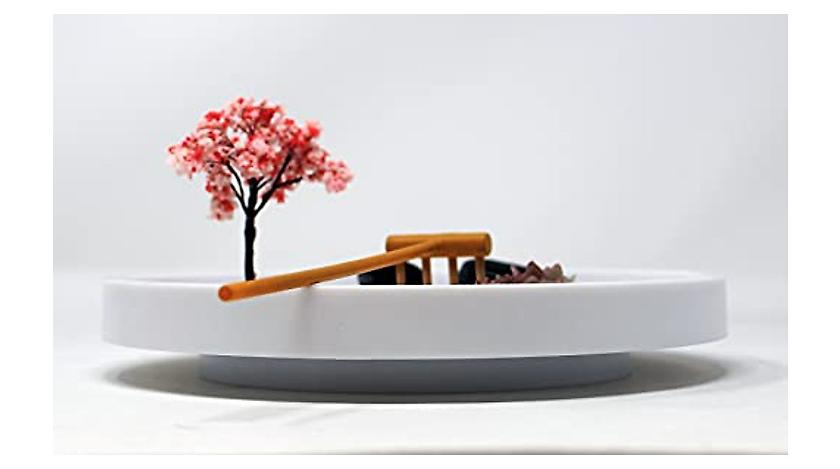 Nature's Mark Mini Zen Garden Kit for Desk - Find Your Calm