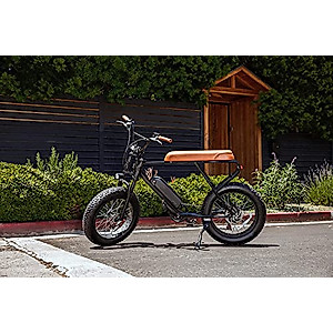 Fat Tire Electric Bike, 500W Brushless Motor, 48V/13Ah Removable Lithium-Ion Battery, Shimano 6-Speed E-Bike, 40 Miles Range, 4'' Wide Tires, Mini Swell Electric Bike for Adults
