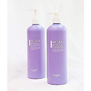 ACSEN Rx2 Scalp Cleanser, Natural Surfactant, Exfoliating and Soothing Treatment for Itchy, Flaky, and Irritated Scalp with Dandruff and Scalp Acne, For Normal, Oily Scalp