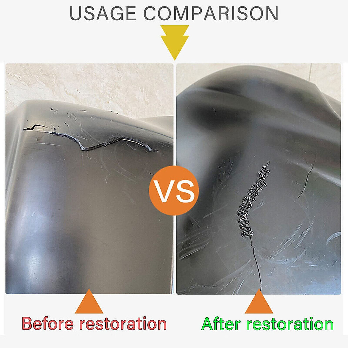 Upgraded Plastic Welder, Plastic Welding Kit Hot Stapler Plastic Repair Kit Torch With Staple Robust Practical Bumper Repair Stapler Plastic Welder Gun Kit(Red)