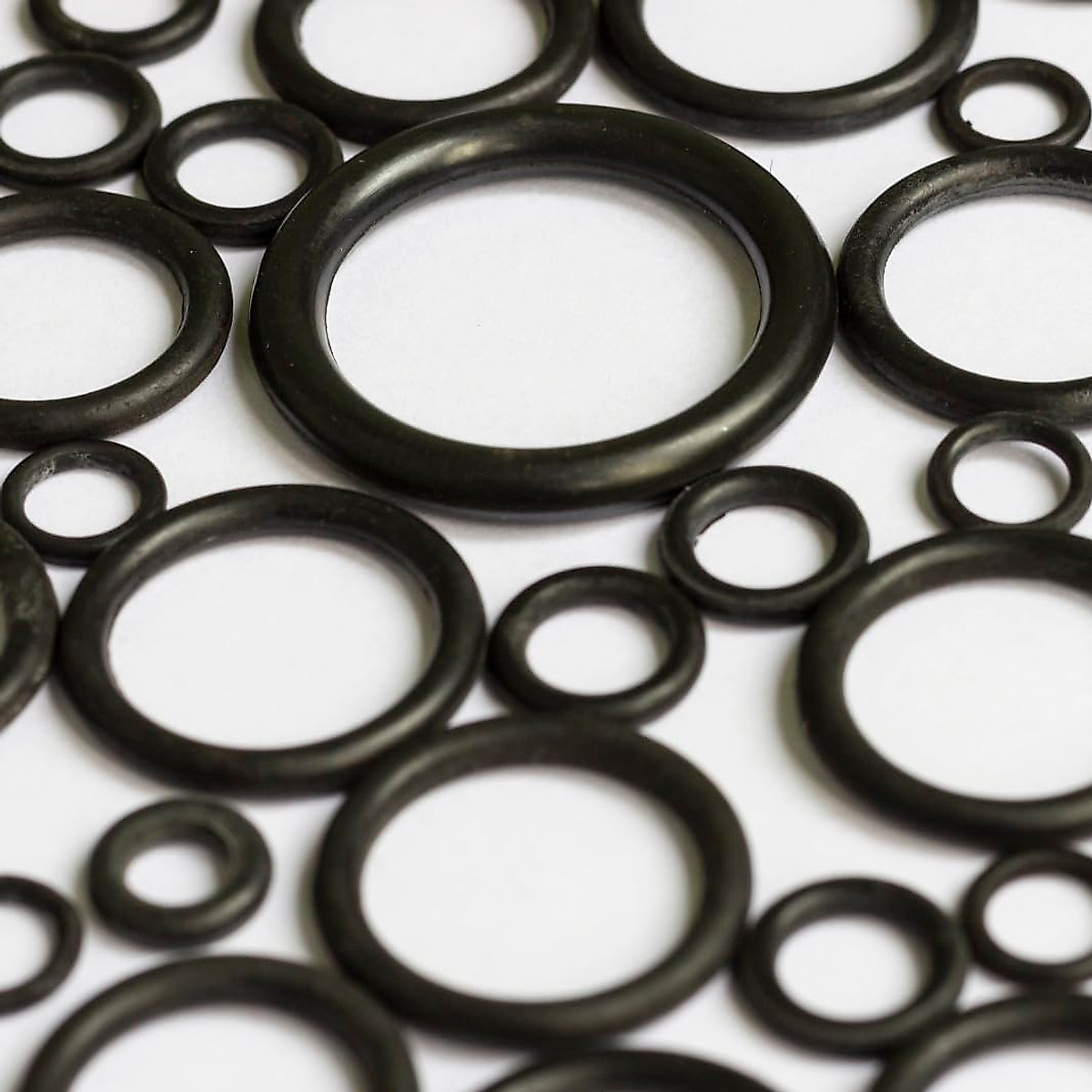 O-Ring - Replacement Part # T&S Brass 010389-45 Plunger O-Ring for 3-Tier Sink Drain, Twist Waste Drain Valve Rubber Stopper Oring(6-Pack)