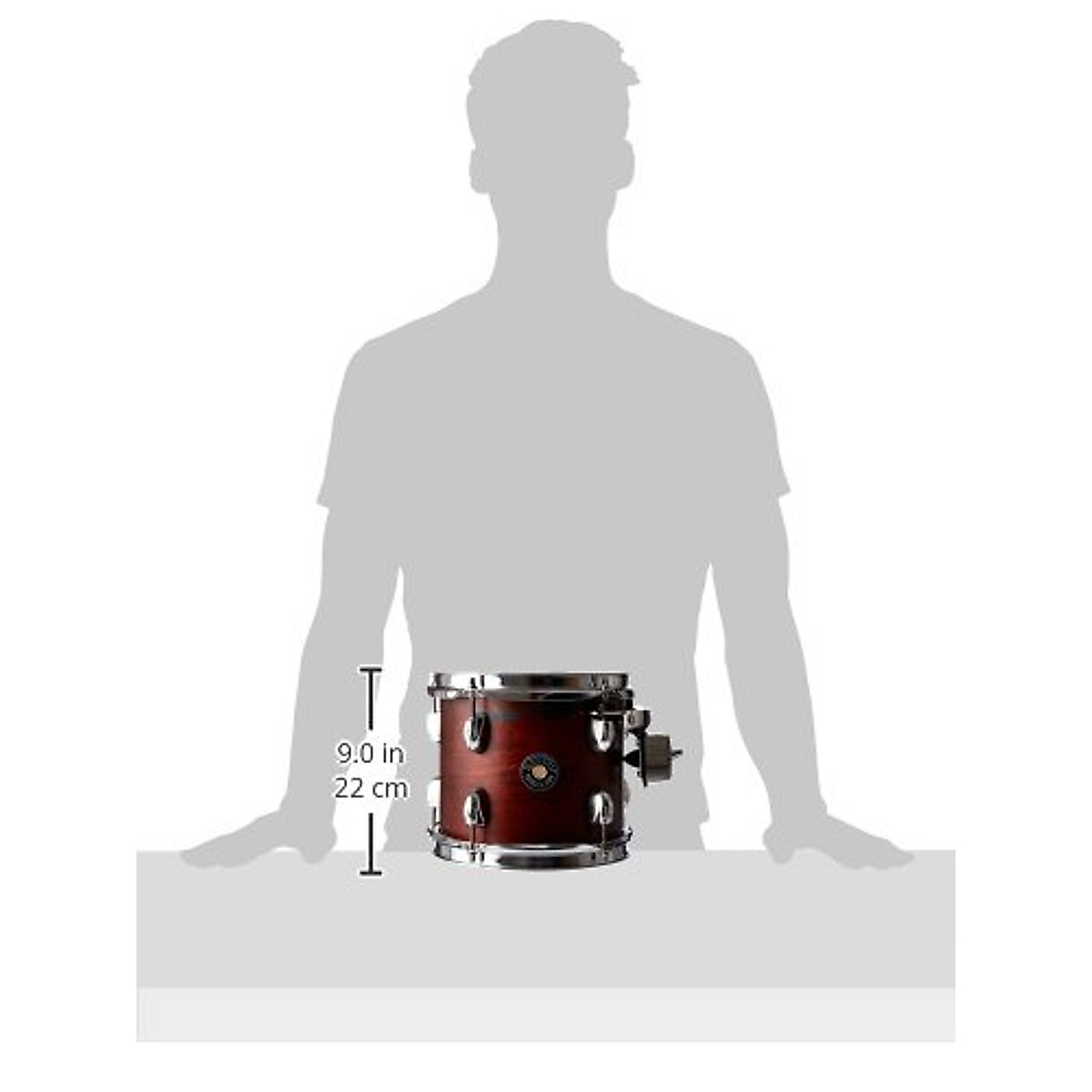 Gretsch Drums Catalina Club CT1-0708T-SWG Drum Set Rack Tom, Satin Walnut Glaze