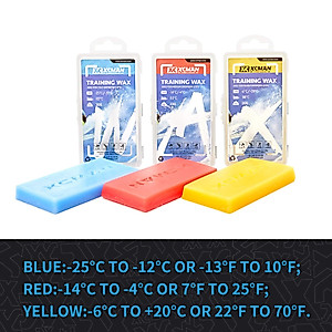 XCMAN Complete Ski Snowboard Tuning and Waxing Kit with Waxing Iron,Ski Training Wax,Edge Tuner,Ptex,Ski Waxing Brush,Waxing Scraper