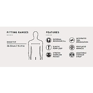 CamelBak ROGUE Hydration Pack, 85oz , Black/Graphite