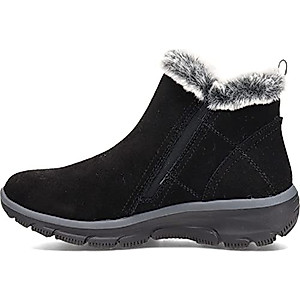 Skechers womens Zip Bootie Fashion Boot, Black, 10 US