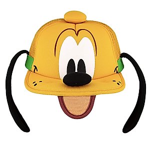 Disney Parks Pluto Mesh Hat Cap NEW